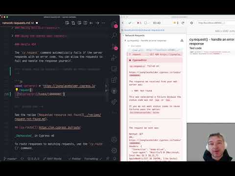 Handle 404 Status Code In cy.request Command