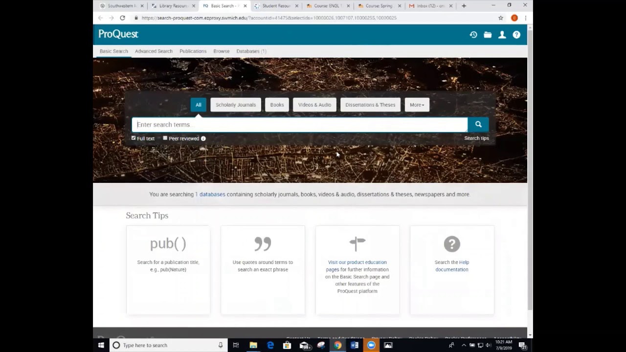 Accessing the SMC Databases