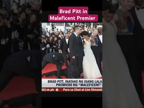 Brad Pitt in maleficent Premier #bradpitt #maleficent #maleficent2