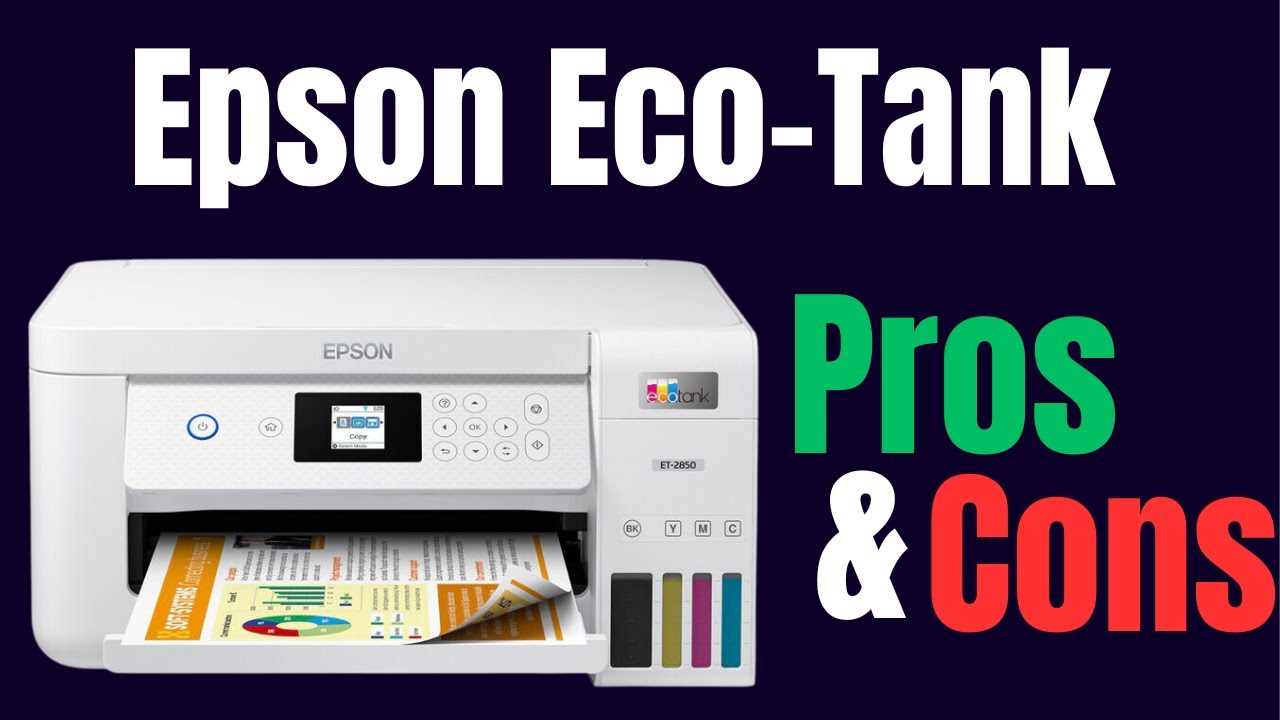 The TRUTH About Epson EcoTank Printers That No One Talks About! [Pros & Cons]