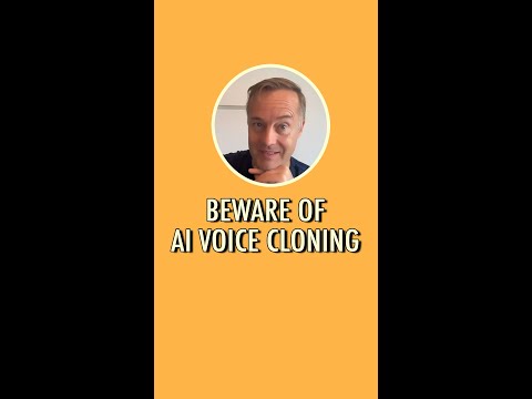 Beware of AI voice cloning