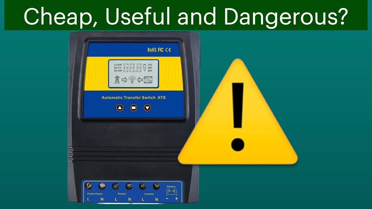Simple Hacks To Safely Use This Automatic Transfer Switch.