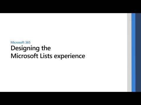 Designing the Microsoft Lists experience