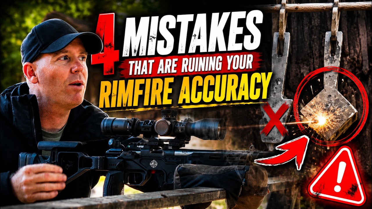 4 Mistakes That Are Ruining Your Rimfire Accuracy