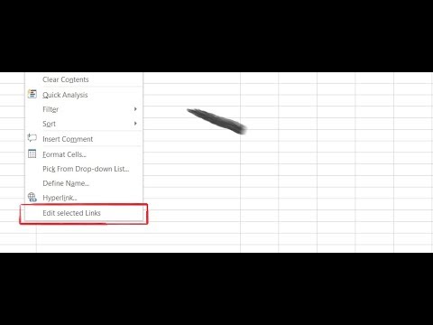 Better than original excel ''edit links'' button. Change source of SELECTED CELLS ONLY...