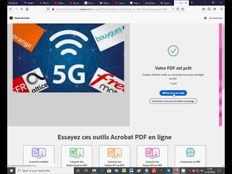 Convertir une image en un fichier pdf gratuitement