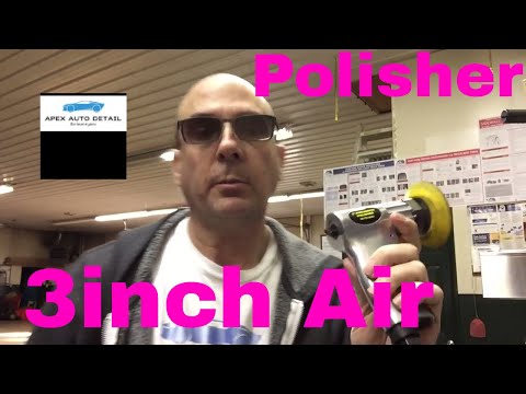 3 Inch Pneumatic Polisher/Sander Kit! Central Pneumatic. 90 psi max.
