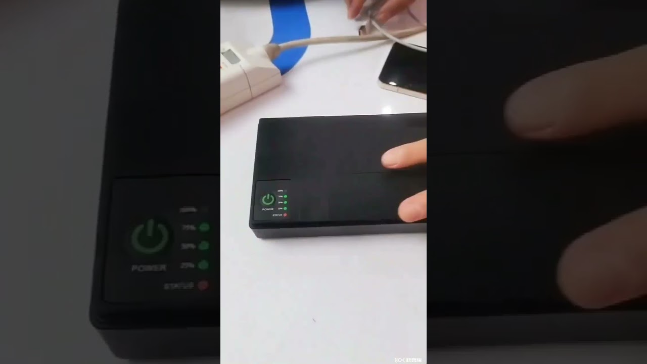 UPS Mini DC 18W operation video
