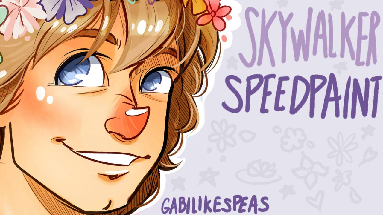 Luke Skywalker Speedpaint || Gabi Tozati