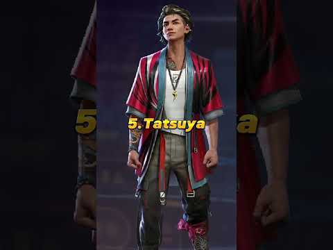 Top 10 best active skill characters in free fire 2023 #shorts #freefire #characters