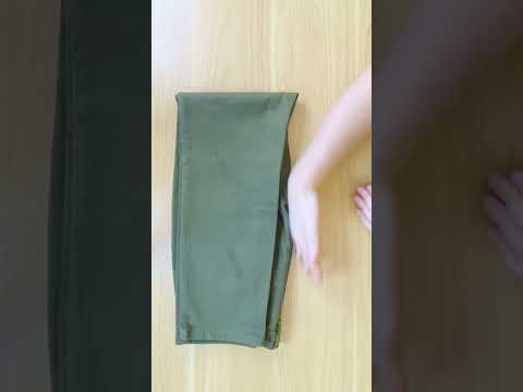 How to File Fold Pants (Great for dressers)