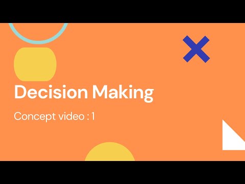 Tips and Tricks for Decision Making Video Lecture - General ...