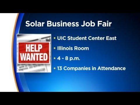 Solar energy job fair at UIC
