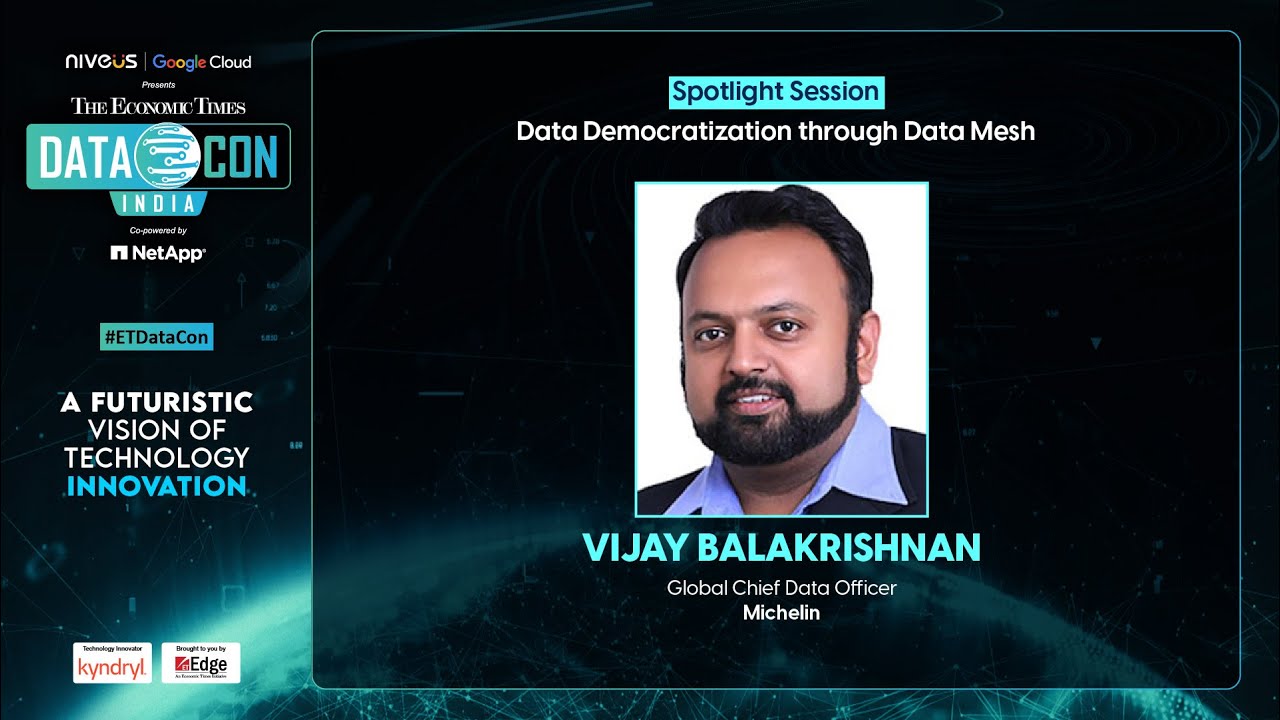 #ETDataCon | Spotlight Session: Data Democratization through Data Mesh