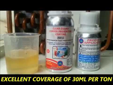 Clear Guard Copper Preventive Coating - AC Copper Coil Coating ...