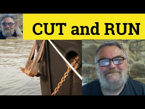 🔵 Cut and Run Meaning - Cut and Run Defined - Cut and Run Examples - Idioms Cut and Run
