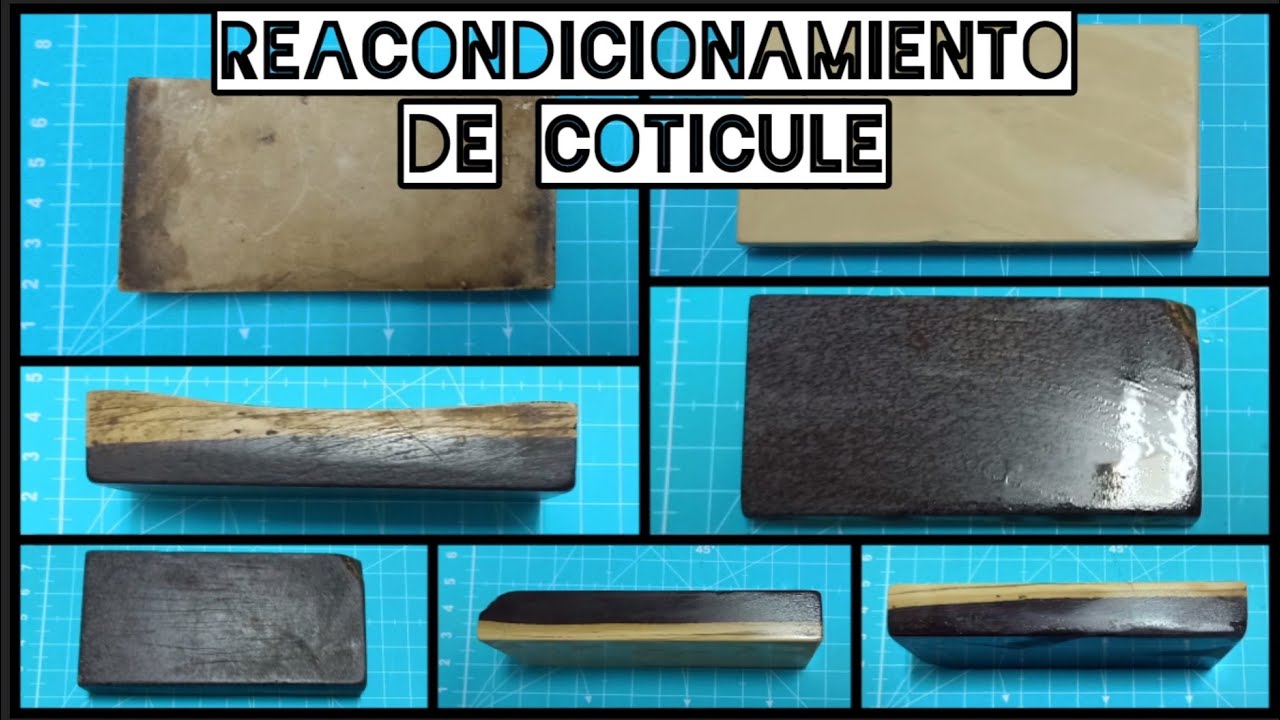 Aplanado y reacondicionamiento de combo natural de Coticule ...