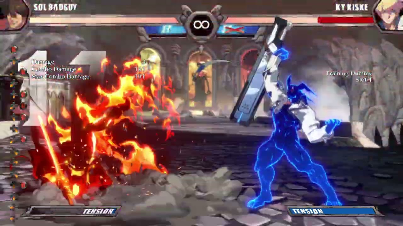 Guilty Gear Strive PLUS Sol Badguy Dragon Install Combo