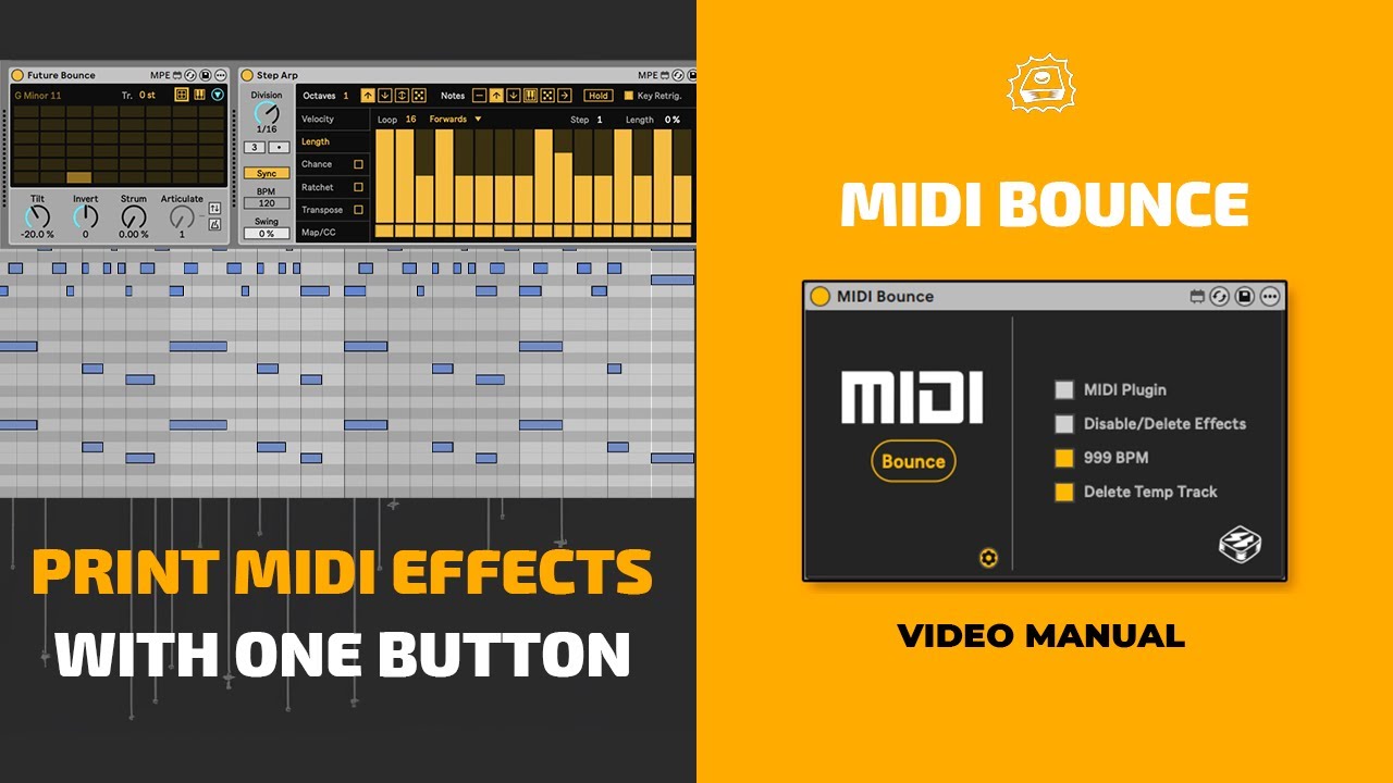 MIDI Bounce | Video Tutorial