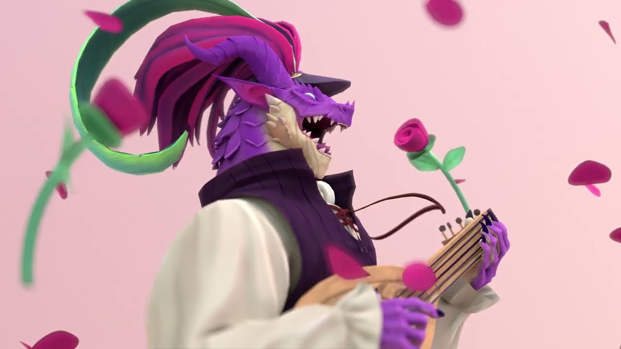 Tyrian, dragonborn Bard (turntable)