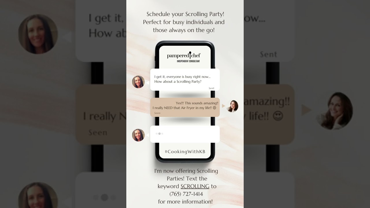 Kim  Scroll party