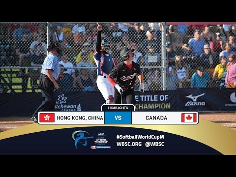 Highlights | Game 3 Hong Kong, China vs Canada | 2024 WBSC Men's Softball World Cup - Group B
