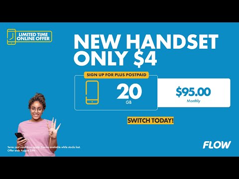 Flow Barbados –Plus Postpaid Plan Deal