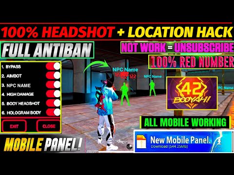 FF Auto Headshot Hack OB49 | Headshot Hack Free Fire | FF Headshot Panel For Mobile