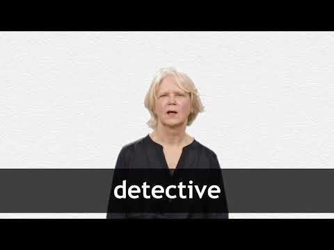 DETECTIVE definition and meaning | Collins English Dictionary
