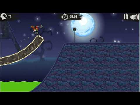 Moto X3M Spooky Land Level 1