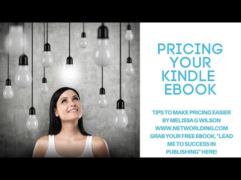 Pricing Your Kindle Book