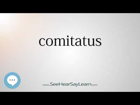 comitatus - Smart & Obscure English Words Defined ๐ฃ๐