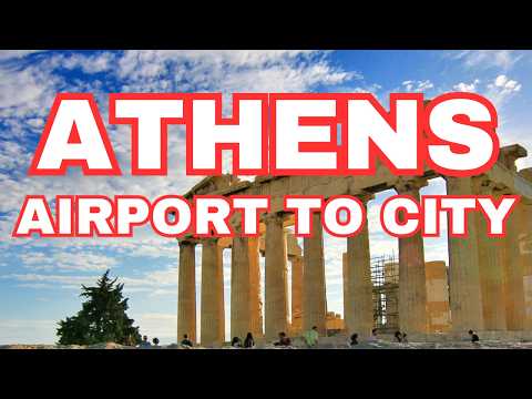 How to Go from ATHENS AIRPORT to the CITY CENTRE! (Athens Metro, Bus & Taxi)