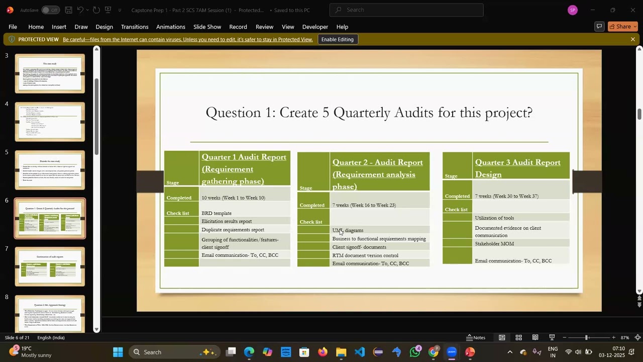 Capstone project |Prep 1 Part 2 | Guidance session|