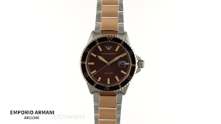 Emporio Armani AR11340 - Diver Watch • Watchard.com