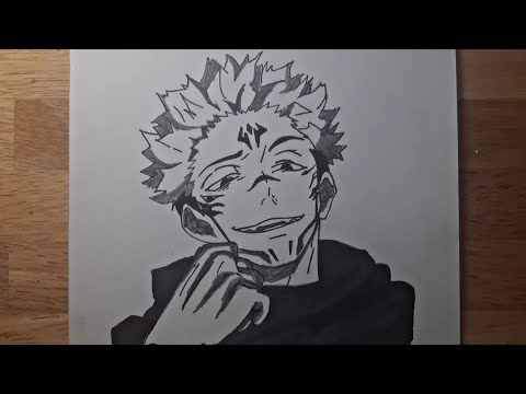 How to Draw Sukuna Like a Pro - Easy Anime Drawing for Beginners