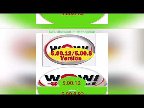 #WOW 5.00.12 diagnostic Software 5.00.8 R2 + Multi-languages with Keygen for DS--150E Multidiag Car