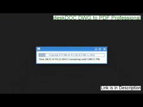 deskDOC DWG to PDF Professional Free Download (Download Trial 2014)