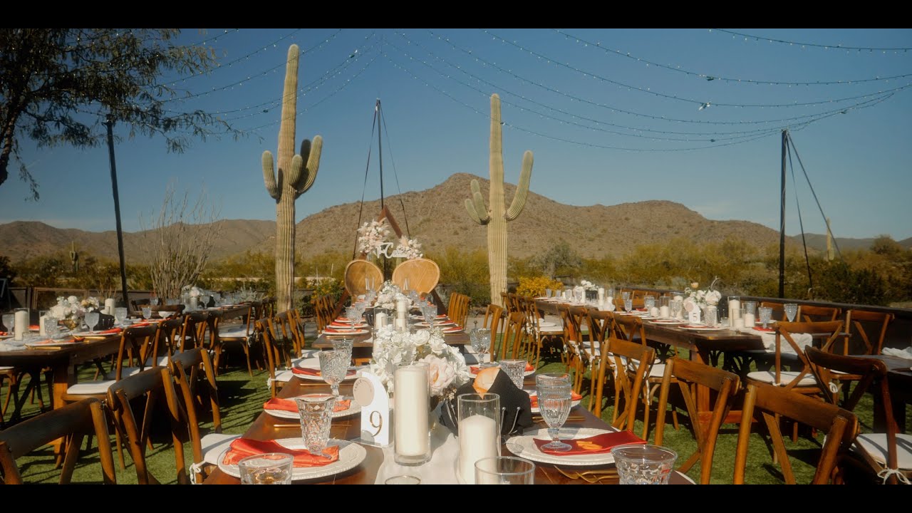 They Met In New York | The Willow Wedding Venue | Arizona