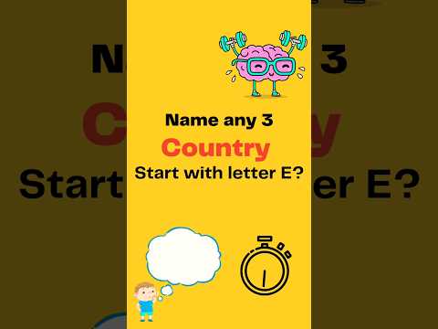 Name any 3 country start with E#viral #shorts #youtubeshorts #youtube #trending #shortsfeed