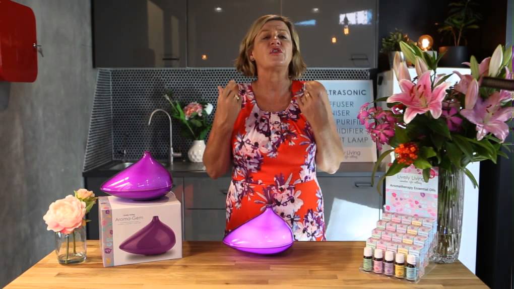 Lively Living - Aroma-Gem Ultrasonic Diffuser