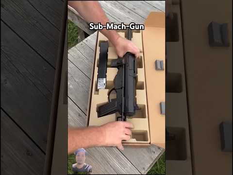 SUB-MACH-GUN #gunsounds #satisfying #pistolfiring