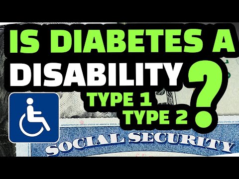 SSDI STIMULUS : IS DIABETES A DISABILITY ? IS TYPE 1 DIABETES A DISABILITY ?