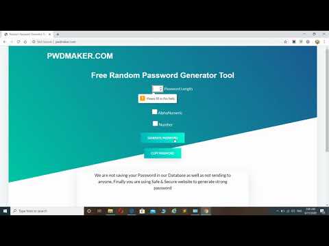Random #Password Generator Tool or Free Password Generator Tool , Best Password Tool PWDMAKER COM
