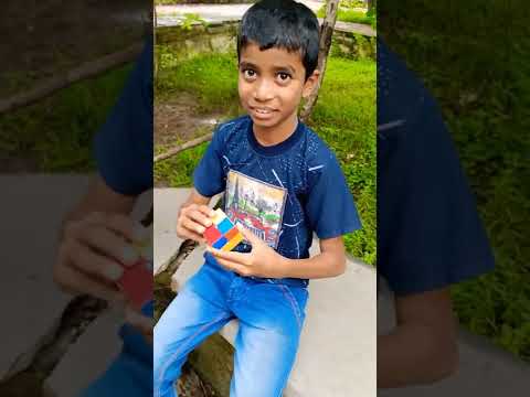 😱2/2 Cube Solved in 1 second challenge#short #cube#tranding