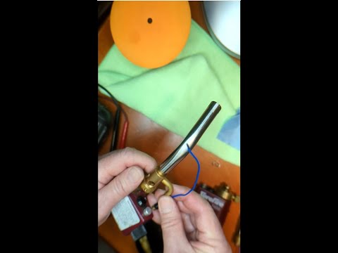 Bernzomatic Surefire piezoelectric self-igniting torch trigger start disassembly teardown for repair