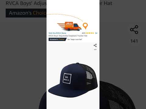 RVCA Boys' Adjustable Snapback Trucker Hat #fashion #discountcoupon #mensclothing