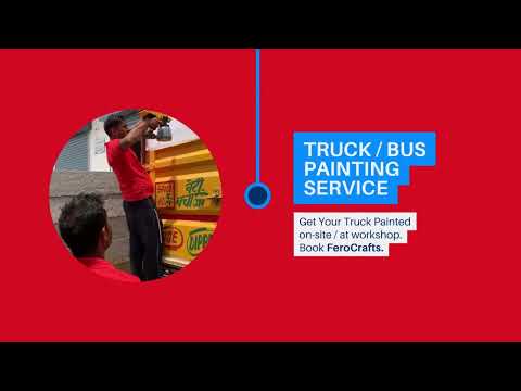 Bus Painting Services, Bus Body Painting Contractors in India