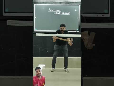 Rotational equilibrium kya hea (part 3 #physics #physicswallah #science )