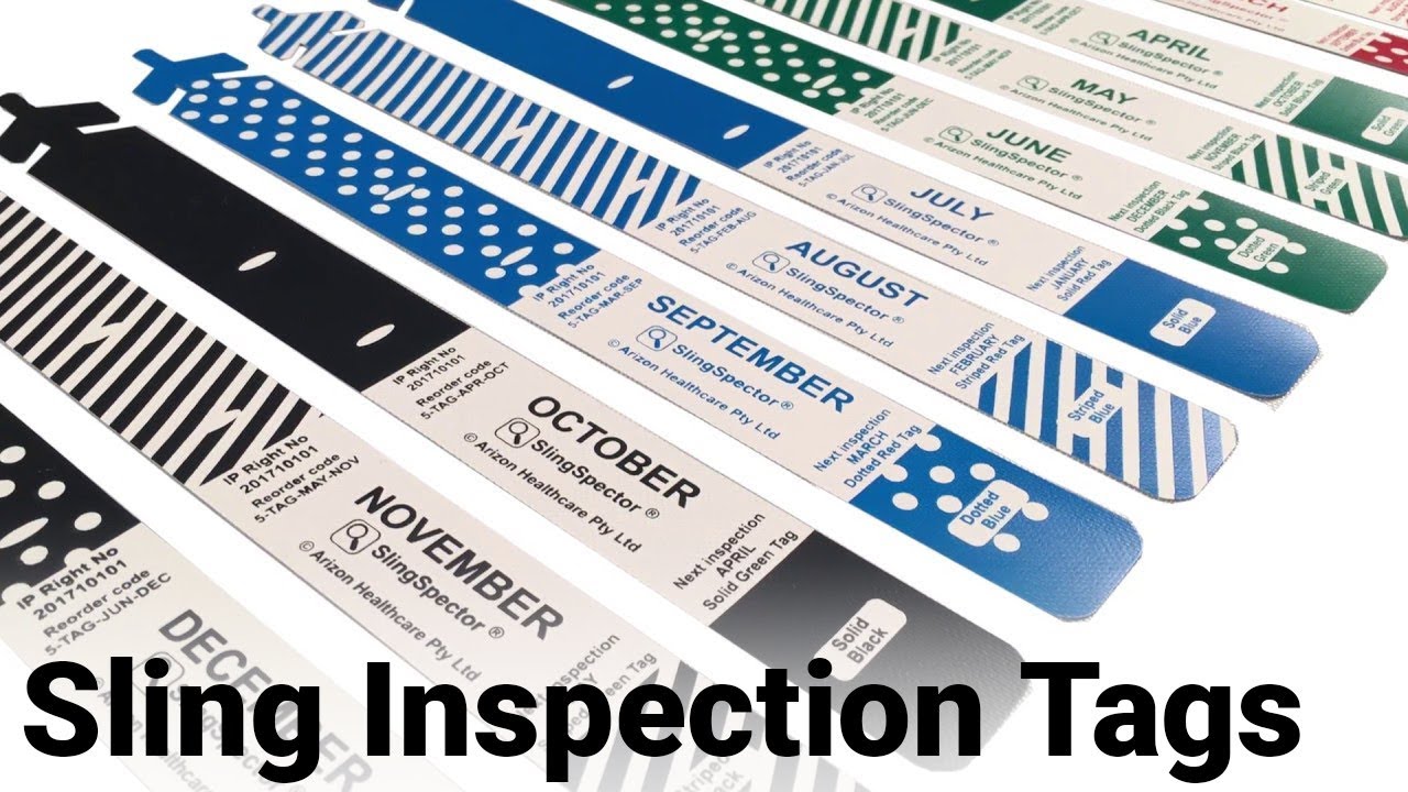 Sling Inspection Tags
